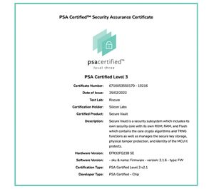 Third Party Accreditation - Silicon Labs